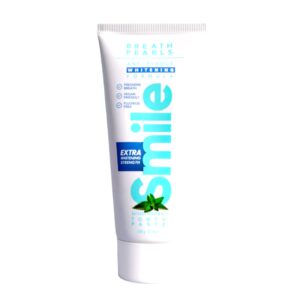 smile fresh breath natural fluoride free spearmint whitening toothpaste vegan friendly extra strength sls and paraben free