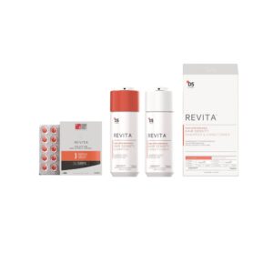 ds laboratories revita tablets, hair supplement for hair growth support and revita shampoo and conditioner set