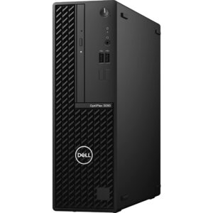 Dell Optiplex 3090 SFF Small Form Factor Desktop | Core i3-10105 - 256GB SSD Hard Drive - 8GB RAM | 8 cores @ 4.4 GHz Win 11 Pro Black (Renewed)