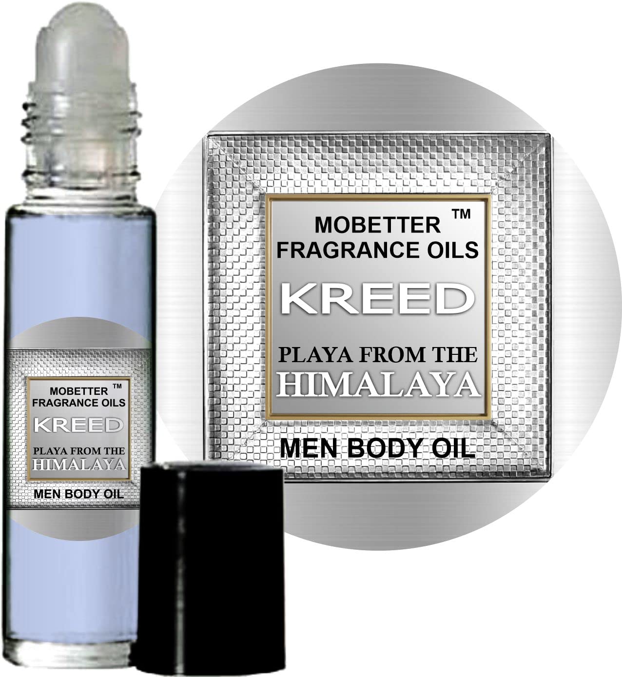 MOBETTER FRAGRANCE OILS Kreed Playa From The Himalaya Men Cologne Body Oil 1/3 oz roll on