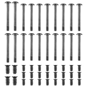 iplusmile stainless steel screws computer case fan screws, 60pcs pc computer cooling fan mount screws chassis fan screws set for pc case fan cpu fan