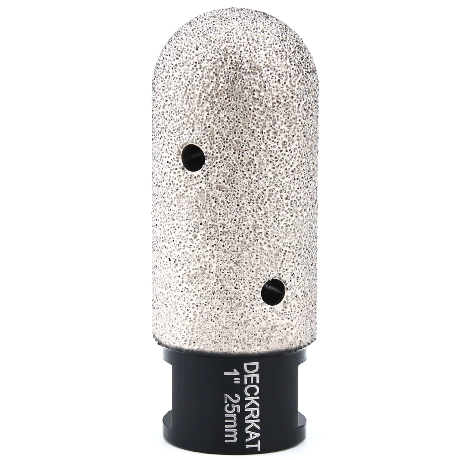 Diamond Finger Milling Bits Ball End, 1 Inch 25mm Dia Dry Core Drill Bit with 5/8-11 Thread for Enlarging and Shaping Holes in Porcelain Tile Ceramic Marble Stone Granite Counter Sink