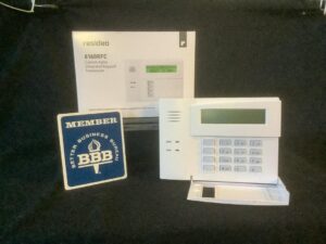 resideo honeywell 6160rfc replaces 6160rf keypad - a+ rated bbb company, white