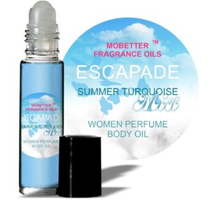 mobetter fragrance oils escapade summer turquoise women perfume body oil