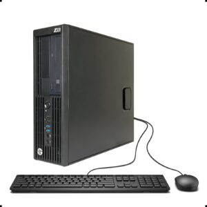 hp z230 sff desktop computer pc, intel core i3-4130 3.4ghz, 32g ddr3, 1t hdd, wifi, bt, 4k support, dp, windows 10 pro 64 bit-multi-language supports english/spanish/french (renewed)