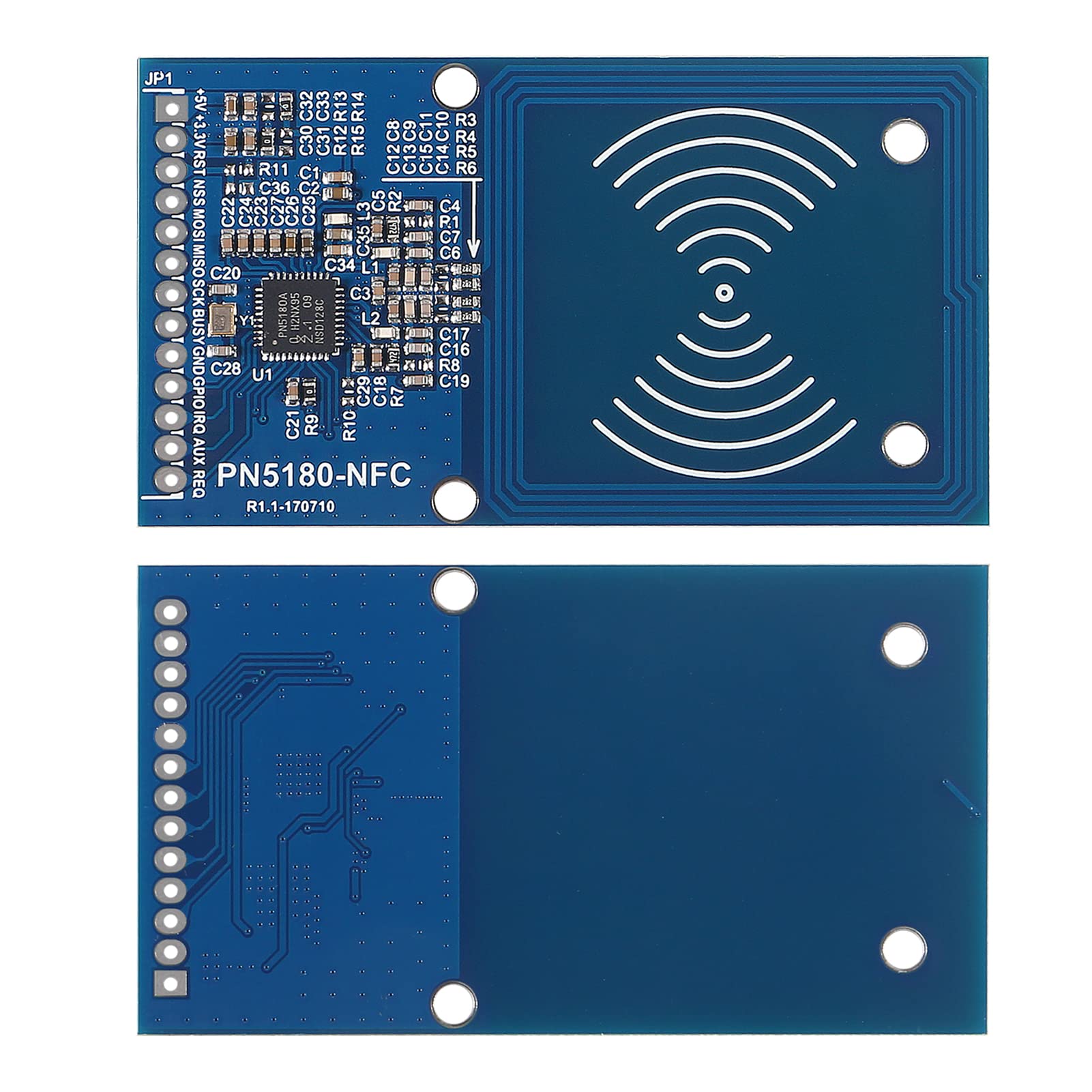 AITRIP 1PCS PN5180 Module NFC Module Supports ISO15693 RFID HIGH Frequency IC Card ICODE2 Read and Write Module