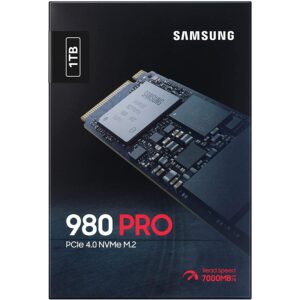 SAMSUNG MZ-V8P1T0B/AM 980 PRO PCIe 4.0 NVMe SSD 1TB - (2-Pack)