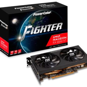 PowerColor Fighter AMD Radeon RX 6650 XT Graphics Card with 8GB GDDR6 Memory