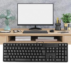 Gaming Keyboard, Practical and Comfortable Arabic Keyboard for Laptop