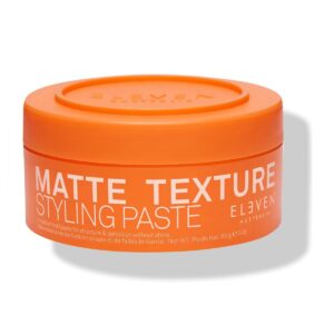 eleven australia matte texture styling paste natural ingredients for a natural hold - 3 oz