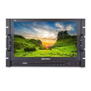 seetec p173-9hsd-rm 17.3" rack mount broadcast lcd monitor with 1920×1080 3g-sdi hdmi av ypbpr