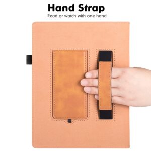 BOZHUORUI Stand Case for Remarkable 2 Digital Paper Tablet (10.3 inch - 2020 Release) - Premium PU Leather Book Folios Sleeve Cover with Pen Holder and Hand Strap