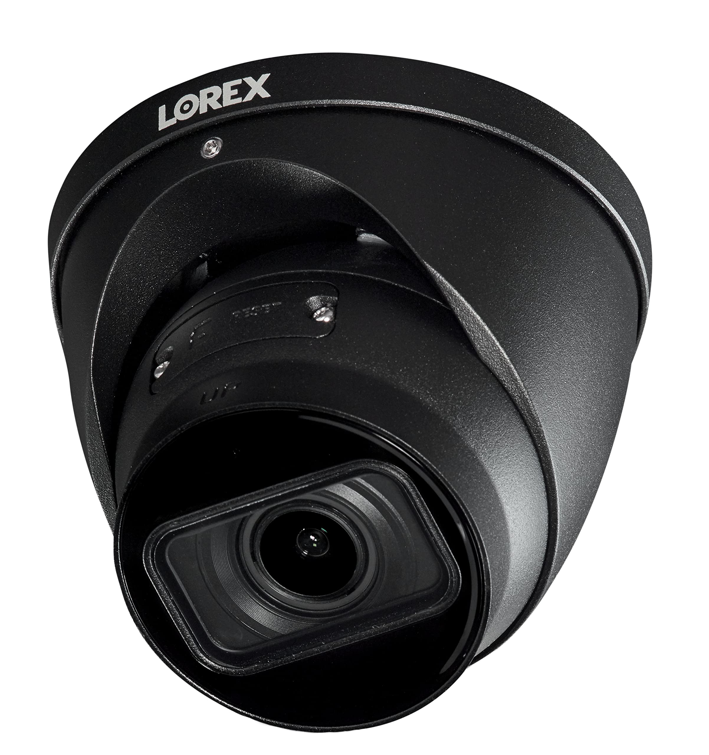 Lorex LNE9282BW-4PK 4K (8MP) Black Nocturnal Motorized Varifocal Smart IP Dome Security Camera, with Listen in Audio (4-Pack). Compatible with N881B, N882B and NR900X NVRs