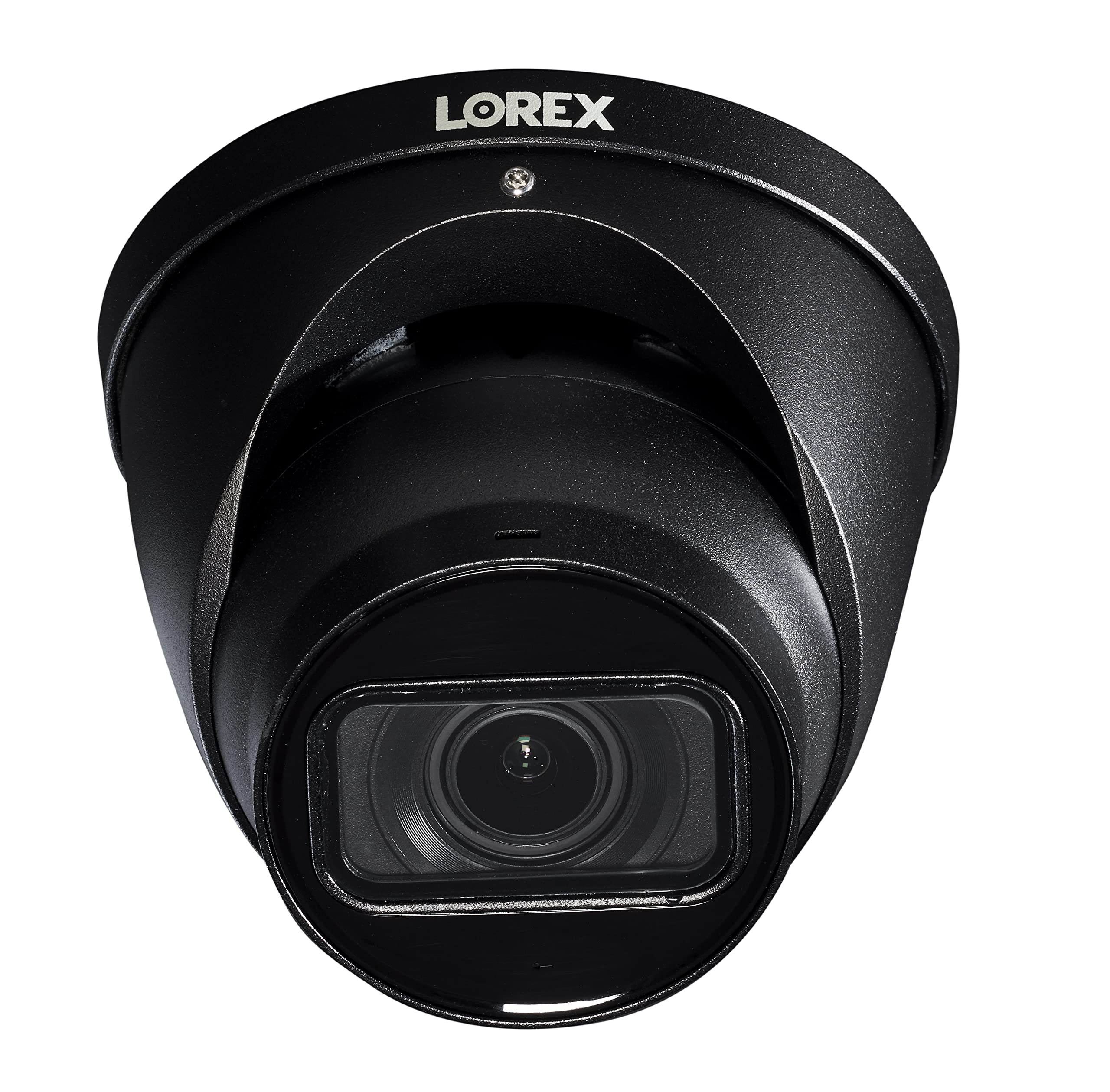 Lorex LNE9282BW-4PK 4K (8MP) Black Nocturnal Motorized Varifocal Smart IP Dome Security Camera, with Listen in Audio (4-Pack). Compatible with N881B, N882B and NR900X NVRs