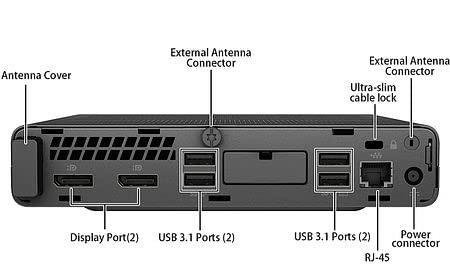 HP 800 G4 Mini High Performance PC Intel i7-8700 UP to 4.60GHz 16GB New 512GB NVMe SSD + New 1TB NVMe SSD Built-in AX200 Wi-Fi 6 BT Dual Monitor Support Wireless Keyboard Mouse Win11 Pro (Renewed)