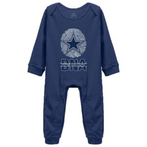 Snagminio Cowboys It's In My DNA Super Cute Boys And Girls Universal Long Sleeve Bodysuits