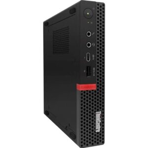 Lenovo ThinkCentre M720q Tiny Desktop Intel i7-9700T up to 4.30GHz 32GB DDR4 New 1TB NVMe SSD Built-in AX210 Wi-Fi 6E BT Dual Monitor Support Wireless Keyboard and Mouse Win11 Pro (Renewed)