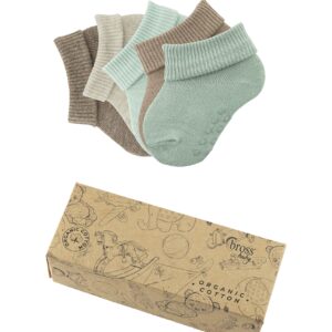 Unisex Baby Socks Pack Of 5 Newborn Socks Baby Girl Socks Baby Boy Socks Infant Socks Toddler Socks Organic Cotton Socks 0-3 Months