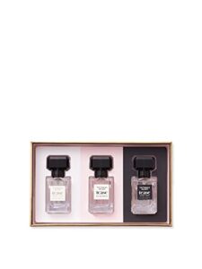 victoria's secret 3pc mini eau de parfum spray set (tease, tease candy noir, tease creme cloud)