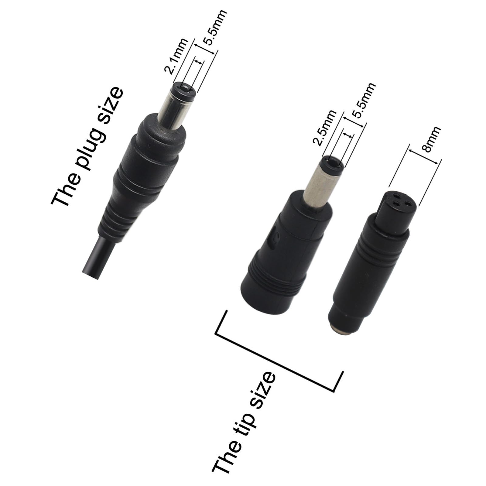 xiixtoo 29.4V 2A AC Power Supply Charger 24V 25.2V 25.9V AC-DC 5.5 x 2.1 mm Plug with 5.5 x 2.5 mm Tip for 7S 24V Lithium Battery Pack