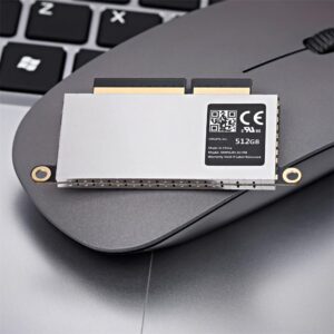 HRUIYL 512GB NVMe PCle SSD 3D TLC Flash Hard Drive with Tools for Upgrade 2016 2017 13" MacBook PRO A1708（EMC 2978/3164 Non-Touch Bar Models(Late 2016-Mid 2017 Year) (512GB)