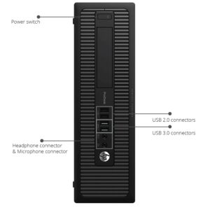 HP Video Editing CAD 800 G2 Desktop Computer PC, Intel Core i7-6500, 3.2 GHz Processor, 32GB RAM, 480GB SSD (Fast Boot) + 10TB HDD, Graphics Card RX-550 4GB GDDR5, WiFi, Windows 10 Pro (Renewed)