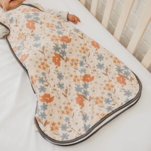 Copper Pearl Sleep Sack: Warm and Cozy Baby Bag in a Variety of Trendy Designs, Safe Alternative to Blankets, Sleeveless Baby Sleep Sack Swaddle Sizes Newborn to 24 Months - Eden