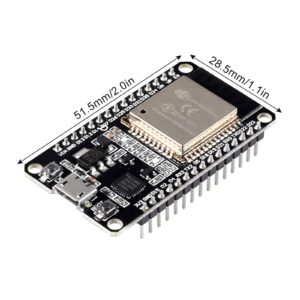 6Pcs ESP32 ESP-WROOM-32 Development Board ESP32S 2.4GHz Dual-Core WiFi Bluetooth Microcontroller