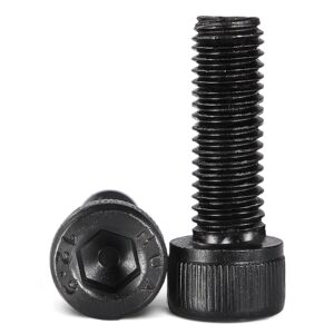 cicidorai m4-0.7 x 12mm socket head cap screws, 12.9 grade alloy steel, black oxide finish, machine thread, allen socket drive, quantity 100