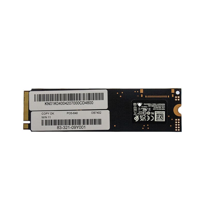 Micron SSD 1TB 3400 M.2 2280 NVMe PCIe 4.0 Gen4 x4 MTFDKBA1T0TFH Solid State Drive for Laptop Desktop Ultrabook PS5 Console