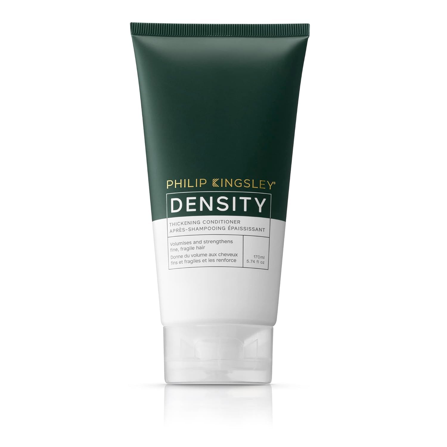 PHILIP KINGSLEY Density Thickening Conditioner for Thinning Hair and Hair Loss, Fine, Fragile Thin Hair Thickener, Volumizer, Strengthener, Helps Volumize and Strengthen, 5.74 oz