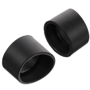 2pcs binocular lens caps eyepiece cover 33mm inner diameter binocular rubber eyepiece eye guards cups shield for 33mm stereo microscope eyepieces binocular lens covers eyeshields microscope eye cups