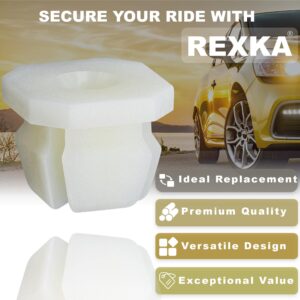 Rexka 30ps Nylon Grill Screw Nuts #8 Screw Size for GM 3893980 Chrysler Chevy 1967-on