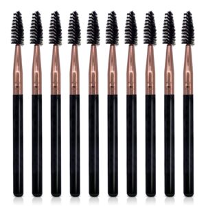 uorpoto mascara brush wands makeup lash spoolies set 10pcs spooly eyelash eyebrow brushes applicators for extensions