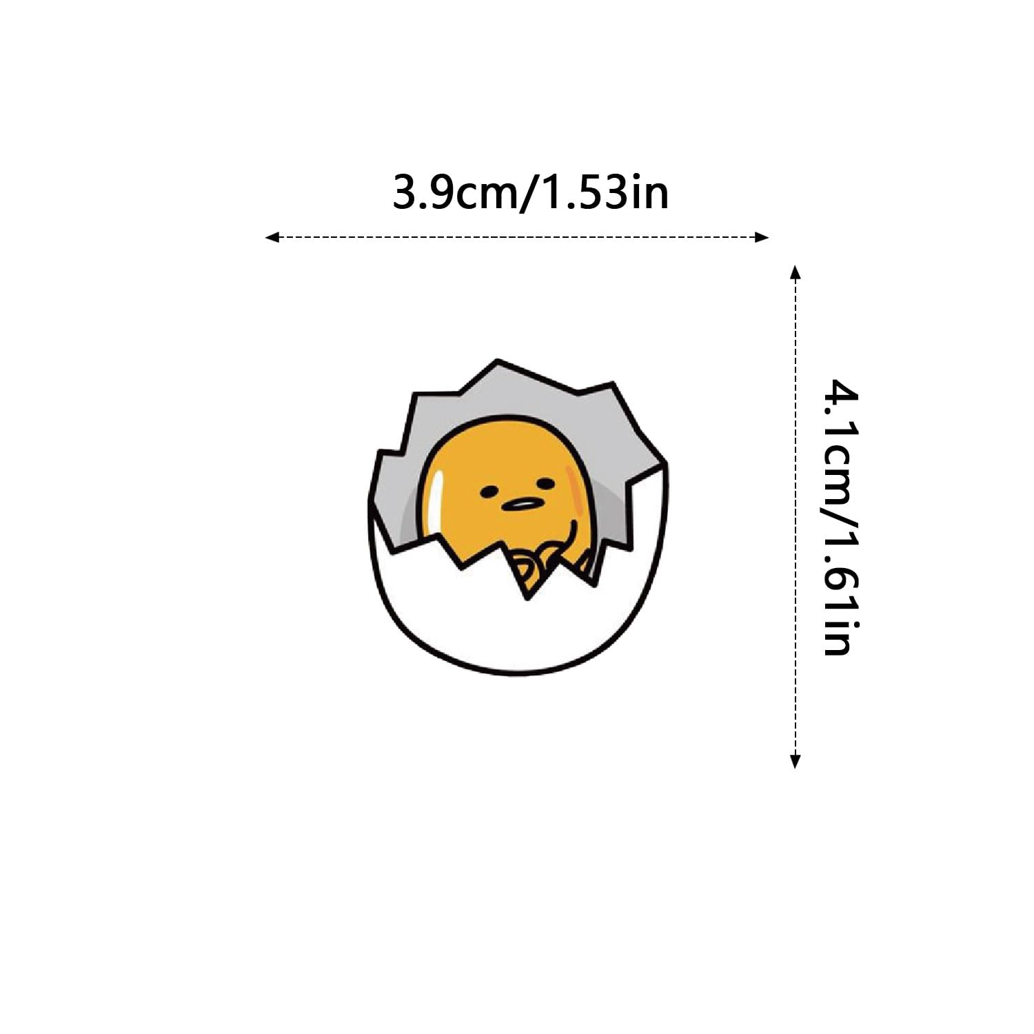 Gudetama Stickers 210pcs Japanese Lazy Egg Stickers Stickers,for Water Bottle,Laptop,Luggage，Phone,Skateboard Stickers for Teens Girls Kids Vinyl Stickers