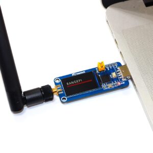 RangePi - LoRa and RP2040 USB Stick, Portable LoRa Dongle Based on Raspberry Pi 2040 Smart Data Transmission LoRa Module - Transmission up to 5 KM (868MHz)