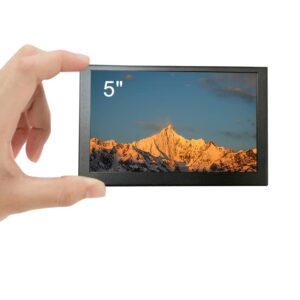 lesown 5 inch ips small hdmi monitor vesa metal shell 800x480 mini lcd screen portable display monitor