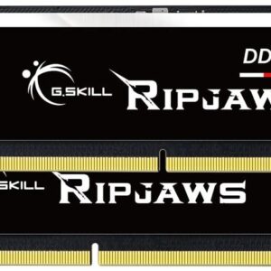 G.SKILL Ripjaws DDR5 SO-DIMM Series DDR5 RAM 32GB (2x16GB) 5200MT/s CL38-38-38-83 1.10V Unbuffered Non-ECC Notebook/Laptop Memory SODIMM (F5-5200S3838A16GA2-RS)