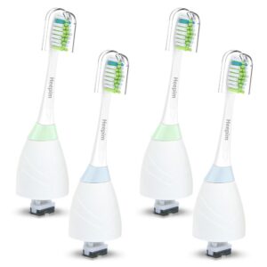 replacement toothbrush heads for ultra plaque control & whitening, diamantine-clean brush heads compatible with philips sonicare electric toothbrush, 4 pack