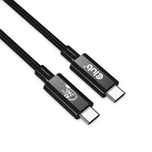 club 3d cac-1576 usb4 gen3x2 type c to type c bi-directional cable with 240w charging, 40gbps data transmission and supports 8k60hz video 1m - 3,28ft