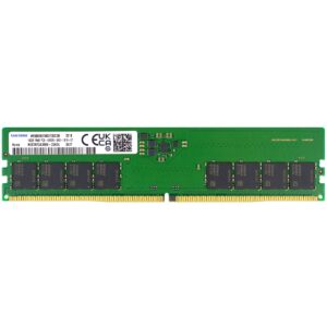 a-tech 16gb ddr5 4800mhz udimm pc5-38400 cl40 1rx8 1.1v dimm 288-pin desktop ram memory module m323r2ga3bb0-cqk