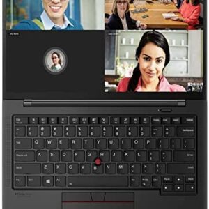 Lenovo Latest ThinkPad X1 Carbon Gen 9 14" UHD+ 4K (3840 x 2400) IPS, 500 nits, i7-1185G7 (Beat i7-1165G7), 16GB DDR4, 2TB SSD, Thunderbolt 4, Win 11 Pro, Black Carbon Fiber from Authorized Reseller