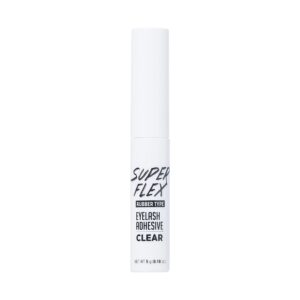 KISS i Envy Super Strong Hold Eyelash Adhesive Rubber Type Lash Glue for Strip Lashes (Clear)