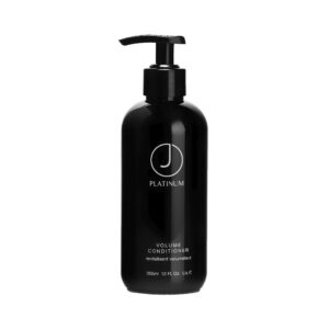 j beverly hills platinum volume conditioner with vitamin b5 to prevent hair breakage, 12 oz