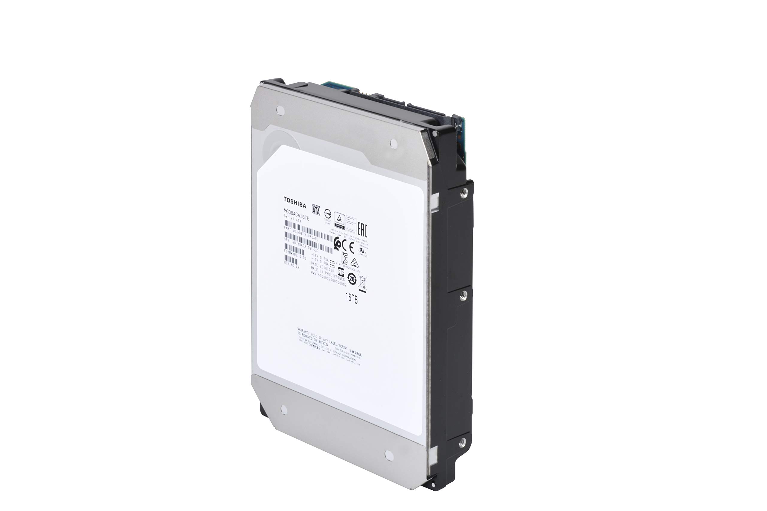 Toshiba MG08ACA16TE 16TB 7200RPM 512e 3.5" SATA Enterprise Desktop Hard Drive (Renewed)