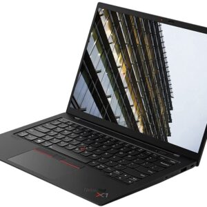 Lenovo Latest ThinkPad X1 Carbon Gen 9 14" UHD+ 4K (3840 x 2400) IPS, 500 nits, i7-1185G7 (Beat i7-1165G7), 16GB DDR4, 2TB SSD, Thunderbolt 4, Win 11 Pro, Black Carbon Fiber from Authorized Reseller