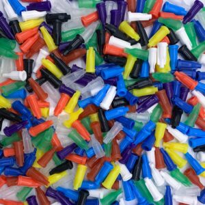 300 Pack Luer Lock Cap Syringe Caps for Luer Slip Lock Tip