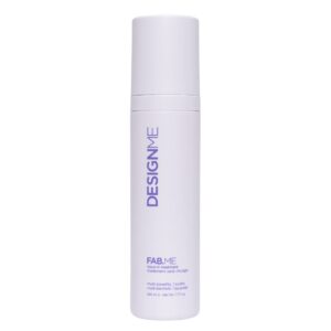 fab.me leave-in conditioner by designme | detangles, hydrates, and controls frizz | heat protector & reduces blow dry time | color safe, ideal for styling all hair types