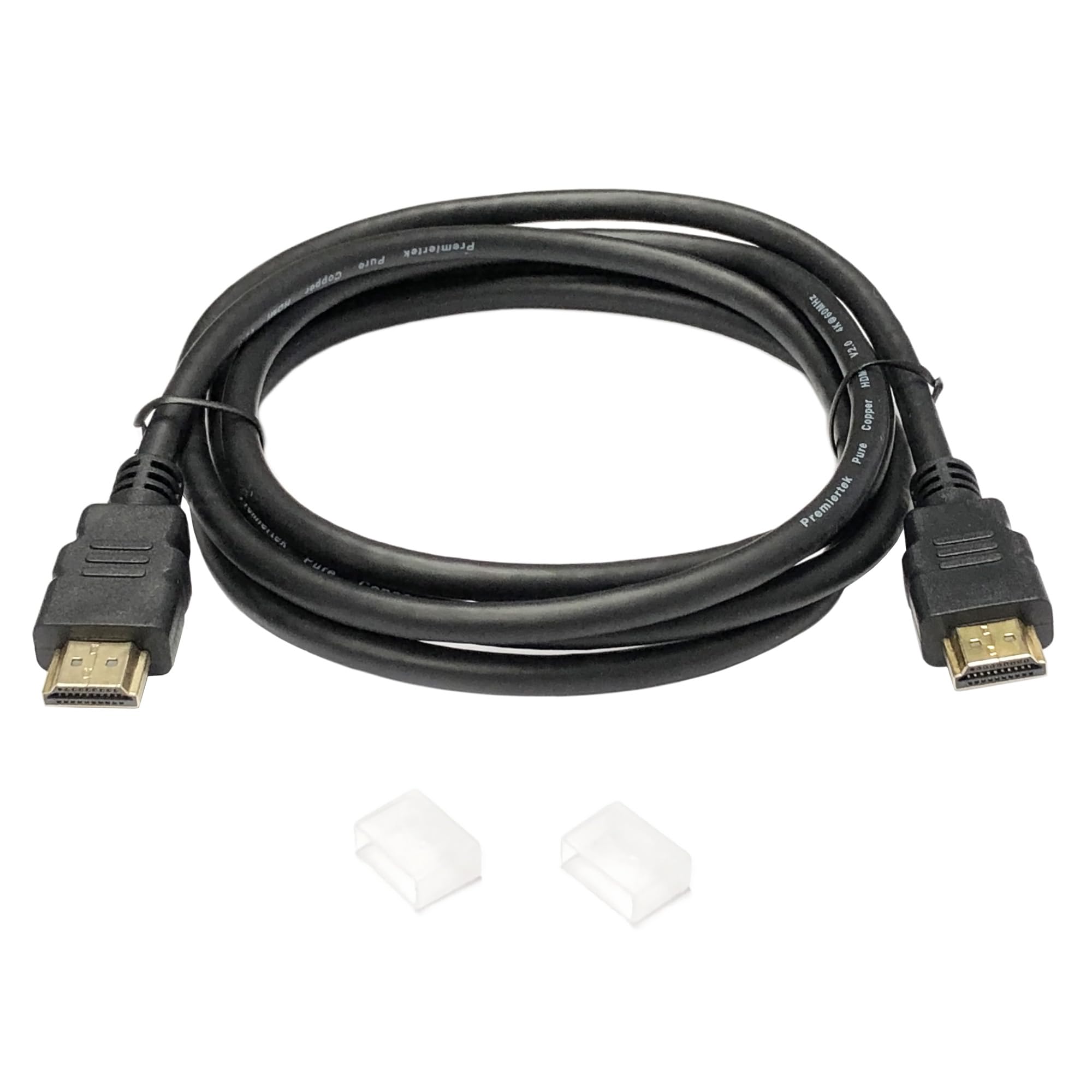 Premiertek HDMI Cable Full Copper Gold Plated V2.0 Male-Male 4K@60Hz Black 6FT (1.8M)