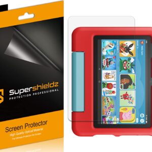 Supershieldz (3 Pack) Designed for All-New Fire 7 Kids Tablet 7-inch (12th Generation - 2022 release) Screen Protector, High Definition Clear Shield (PET)